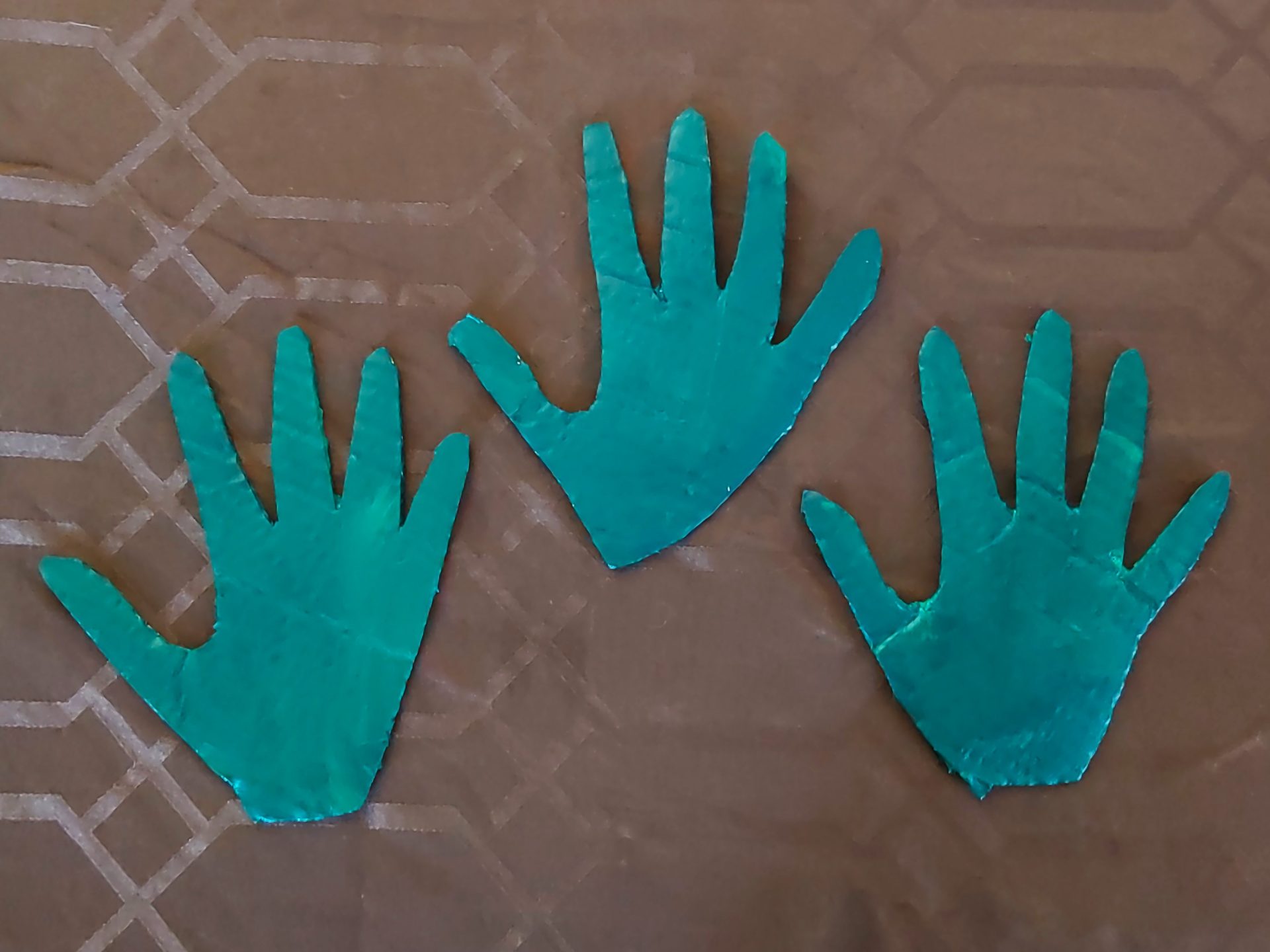 Handprint Peacock - Earth Rangers