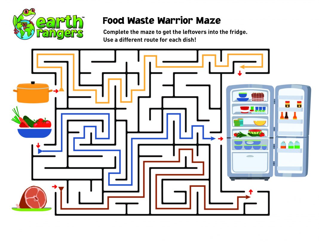 FWW Maze Answer - Earth Rangers