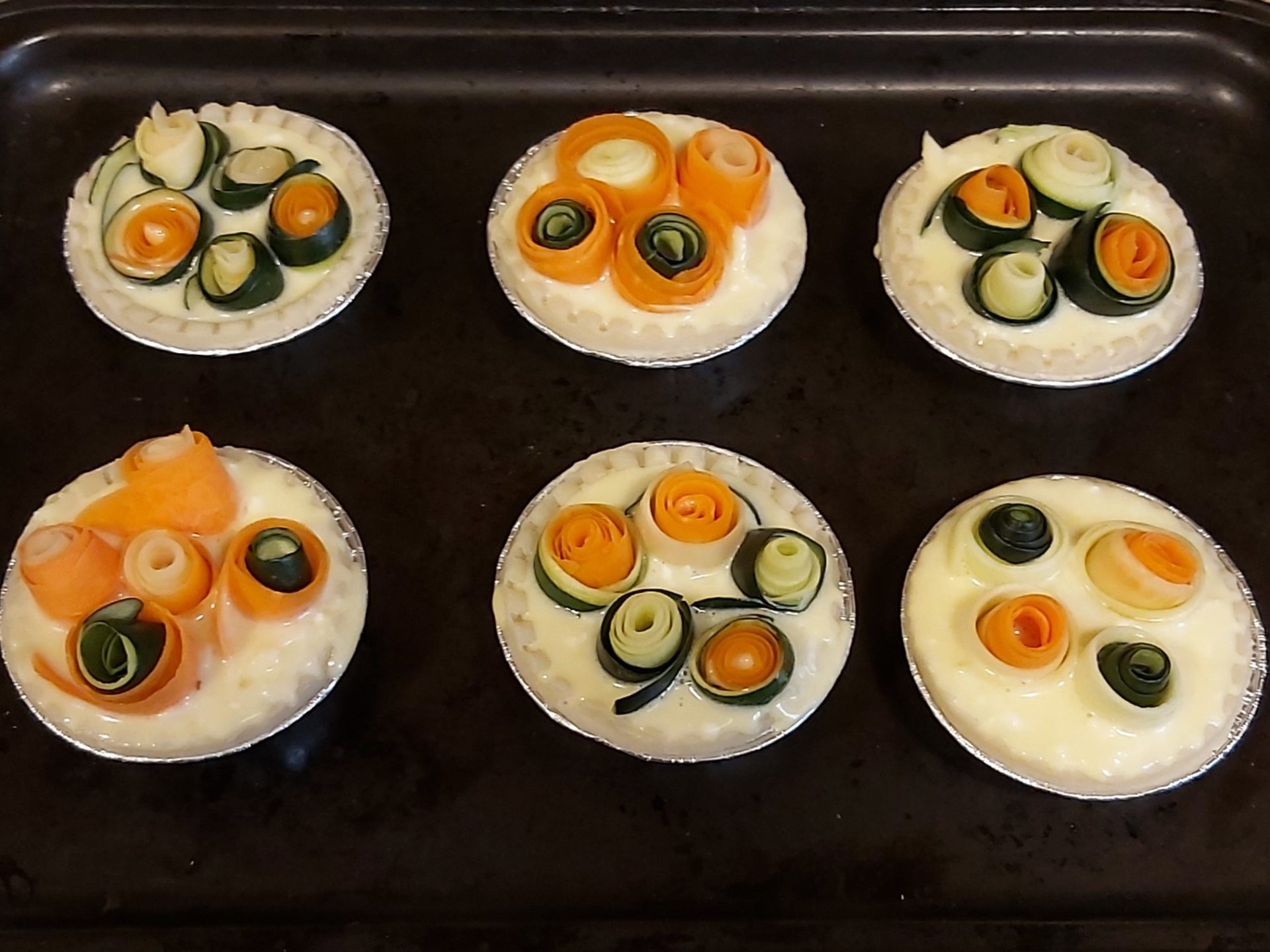 Vegetable Rose Tartlets - Earth Rangers